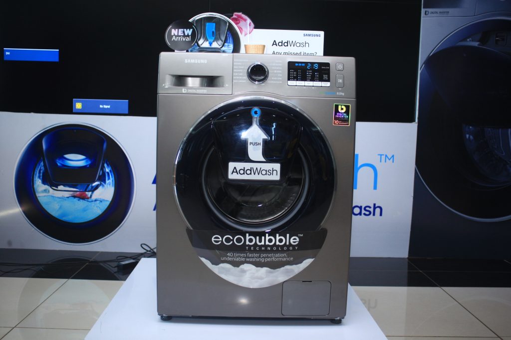Samsung Washing Machines Recognized for Innovative Designs and Efficiency