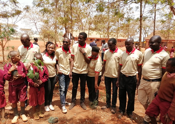 Hotpoint Kenya Greening One School at a Time To Save Mother Nature