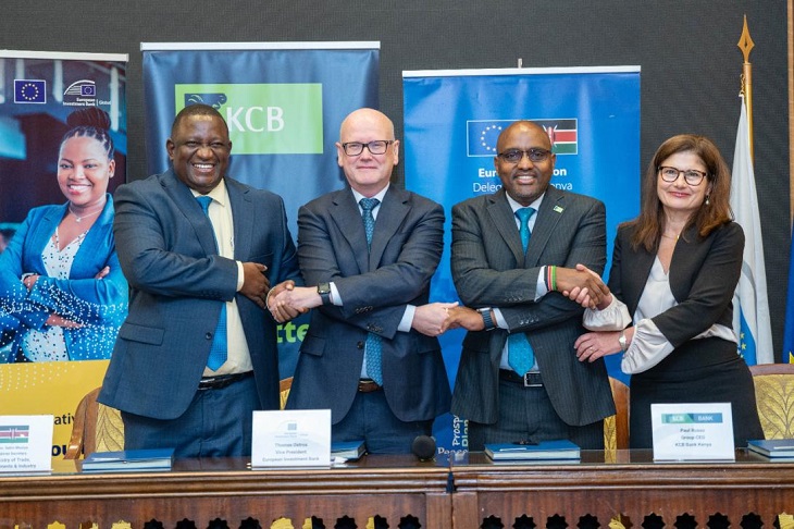 EIB Global And KCB Bank Sign KShs.32B Deal To Support SMEs, Youth And Women