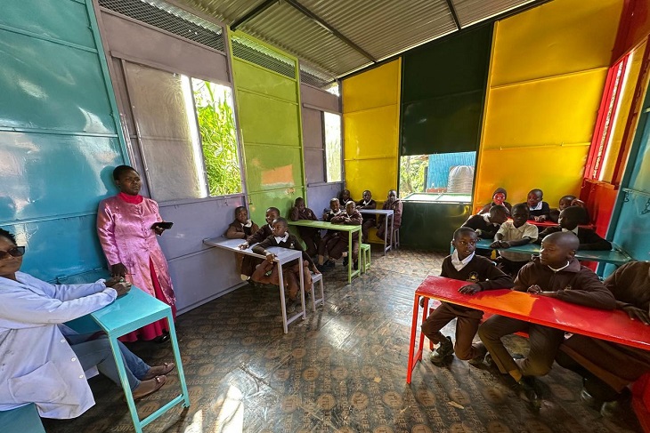 Kenya Gets One Of Its Kind Mobile Classrooms To Enhance Education ...