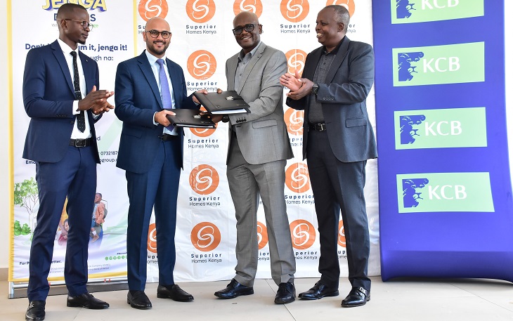 Superior Homes And KCB Enter MoU To Bridge The Gap Between Property Development And Financing
